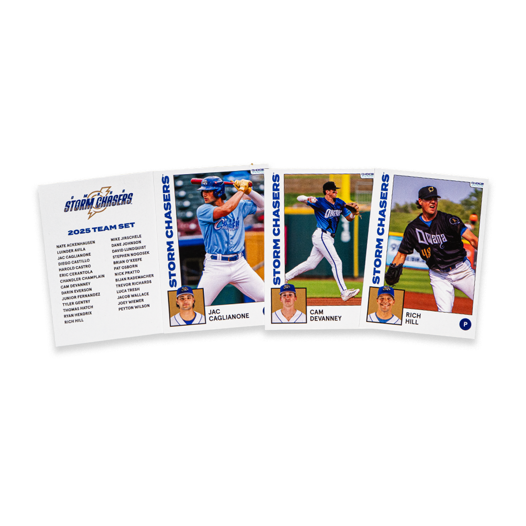 2025 Omaha Storm Chasers Team Card Set – Omaha Storm Chasers Official Store