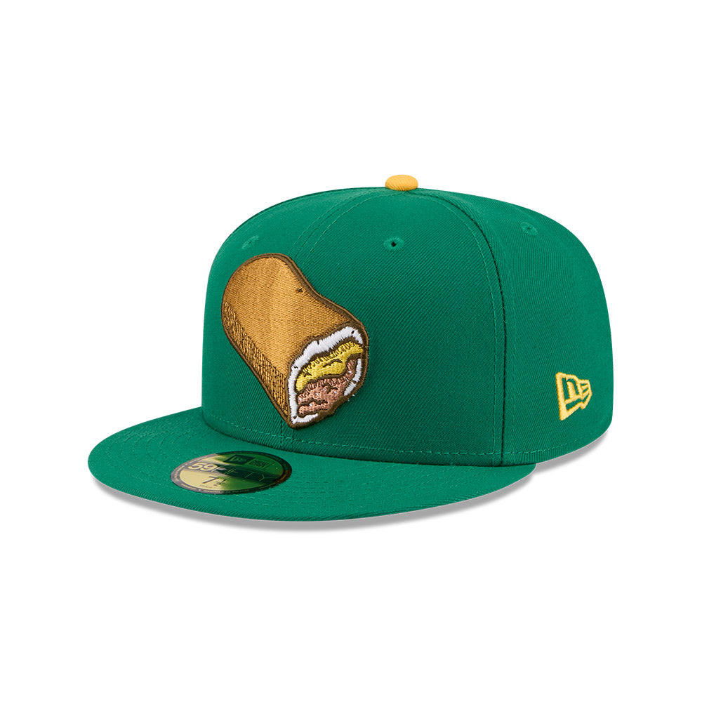 Omaha Storm Chasers New Era 59Fifty 2026 Omaha Runzas Green Cap – Omaha ...