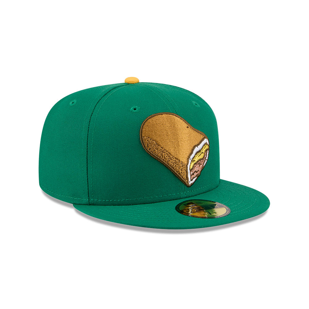 Omaha Storm Chasers New Era 59Fifty 2026 Omaha Runzas Green Cap – Omaha ...