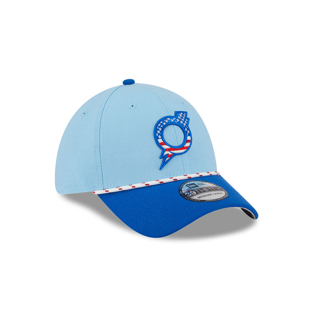 Omaha Storm Chasers 2025 New Era Fourth of July 39THIRTY Fitted Cap ...