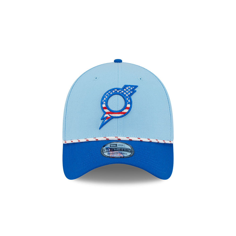 Omaha Storm Chasers 2025 New Era Fourth of July 39THIRTY Fitted Cap ...