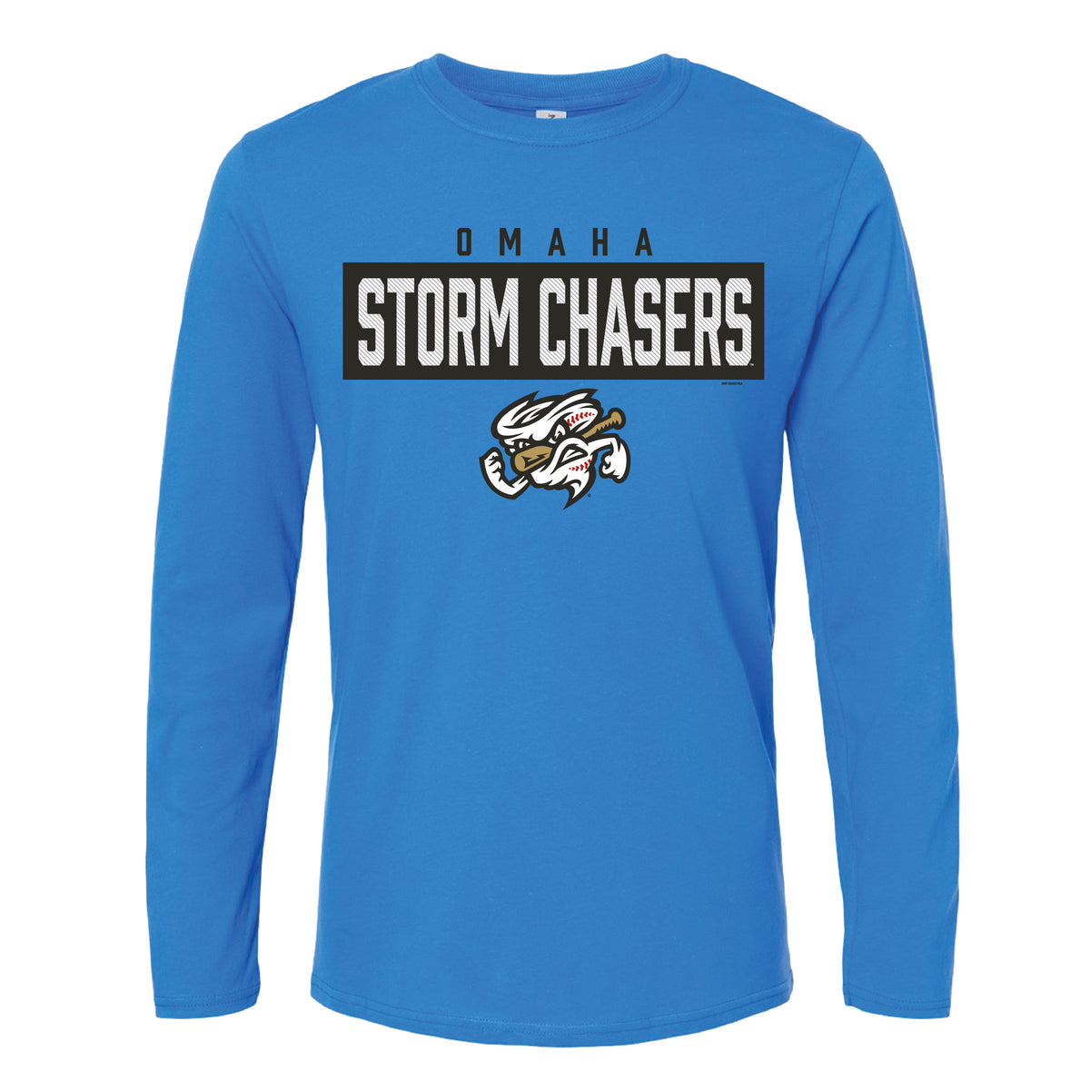 Omaha Storm Chasers Men's Bimm Ridder Isner Royal Softstyle LS Tee ...