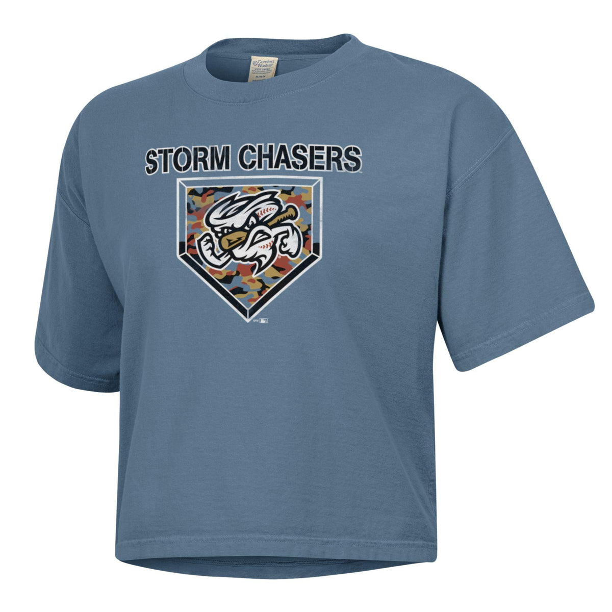 Omaha Storm Chasers ComfortWash Women's Saltwater Boxy Tee – Omaha ...