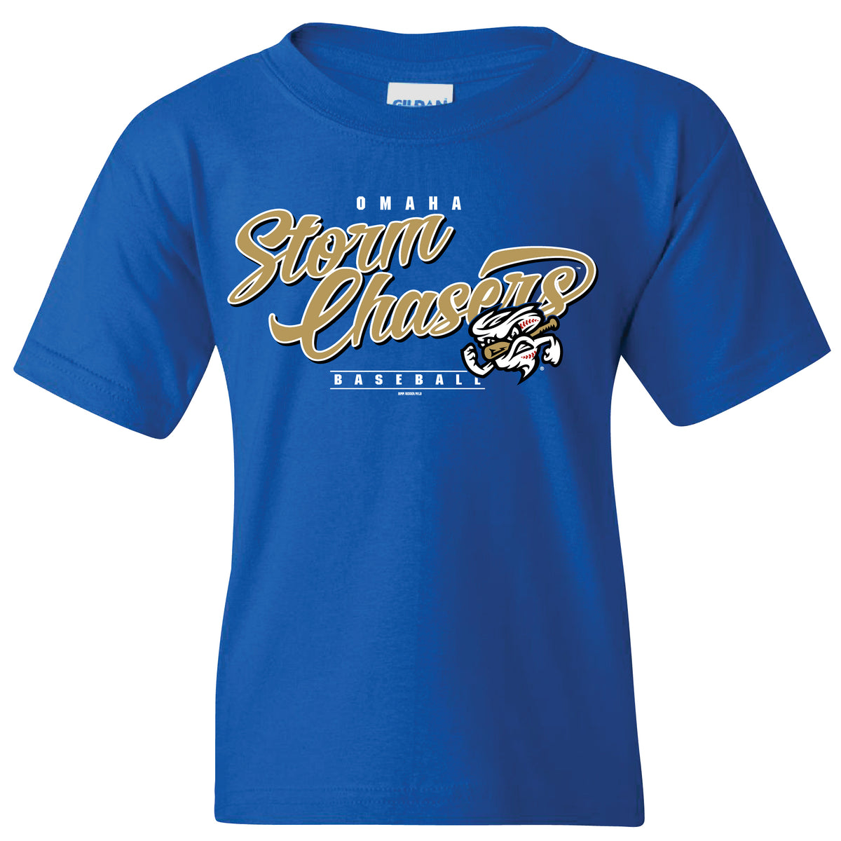 Omaha Storm Chasers Bimm Ridder Youth Royal Judkins Tee – Omaha Storm ...