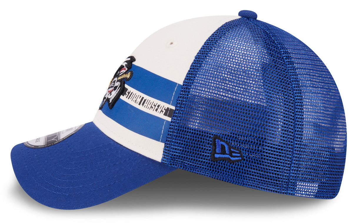 Omaha Storm Chasers New Era 940 Royal Team Stripes Cap – Omaha Storm ...